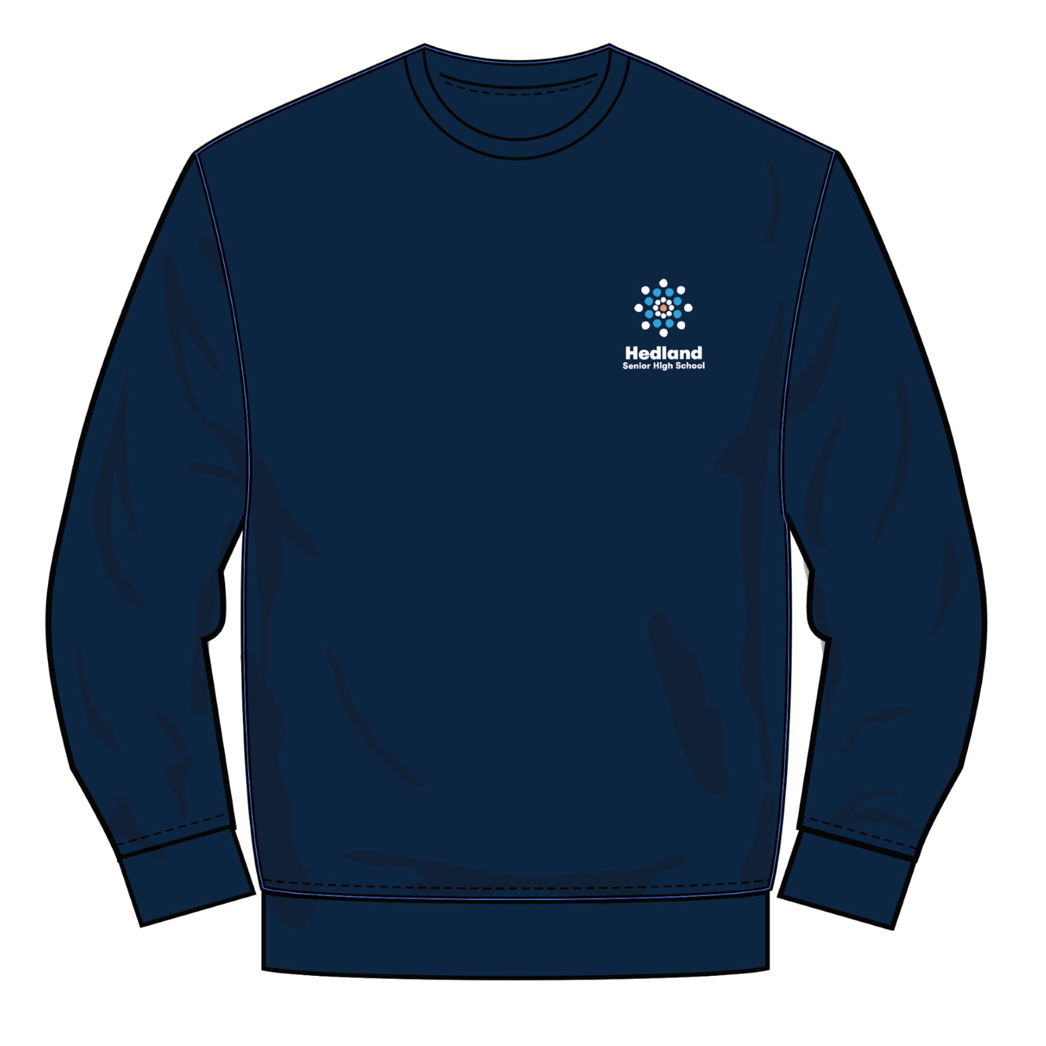 Hedland Senior High School Crew Neck Jumper – Uniform Concepts Australia