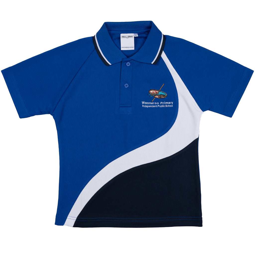 Wanneroo Primary School Faction Polo - Royal – Uniform Concepts Australia